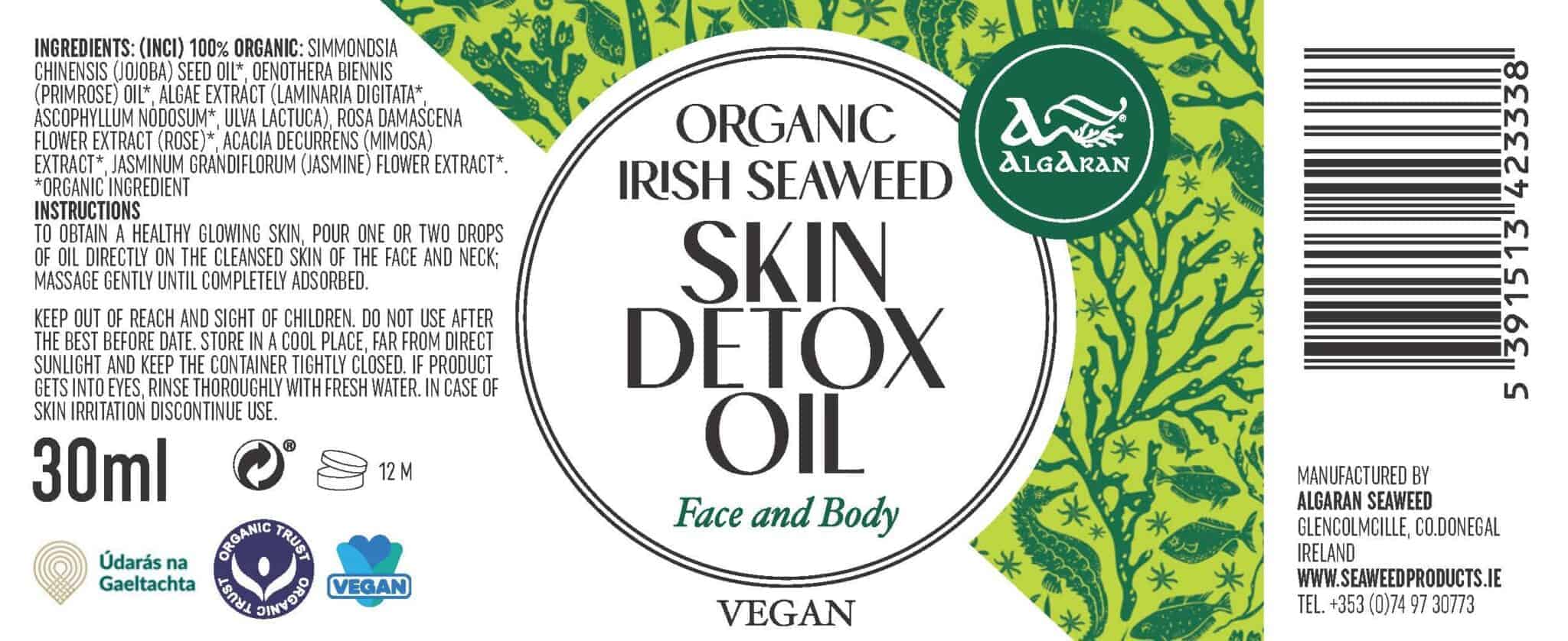 Organic Seaweed Skin Detox Oil