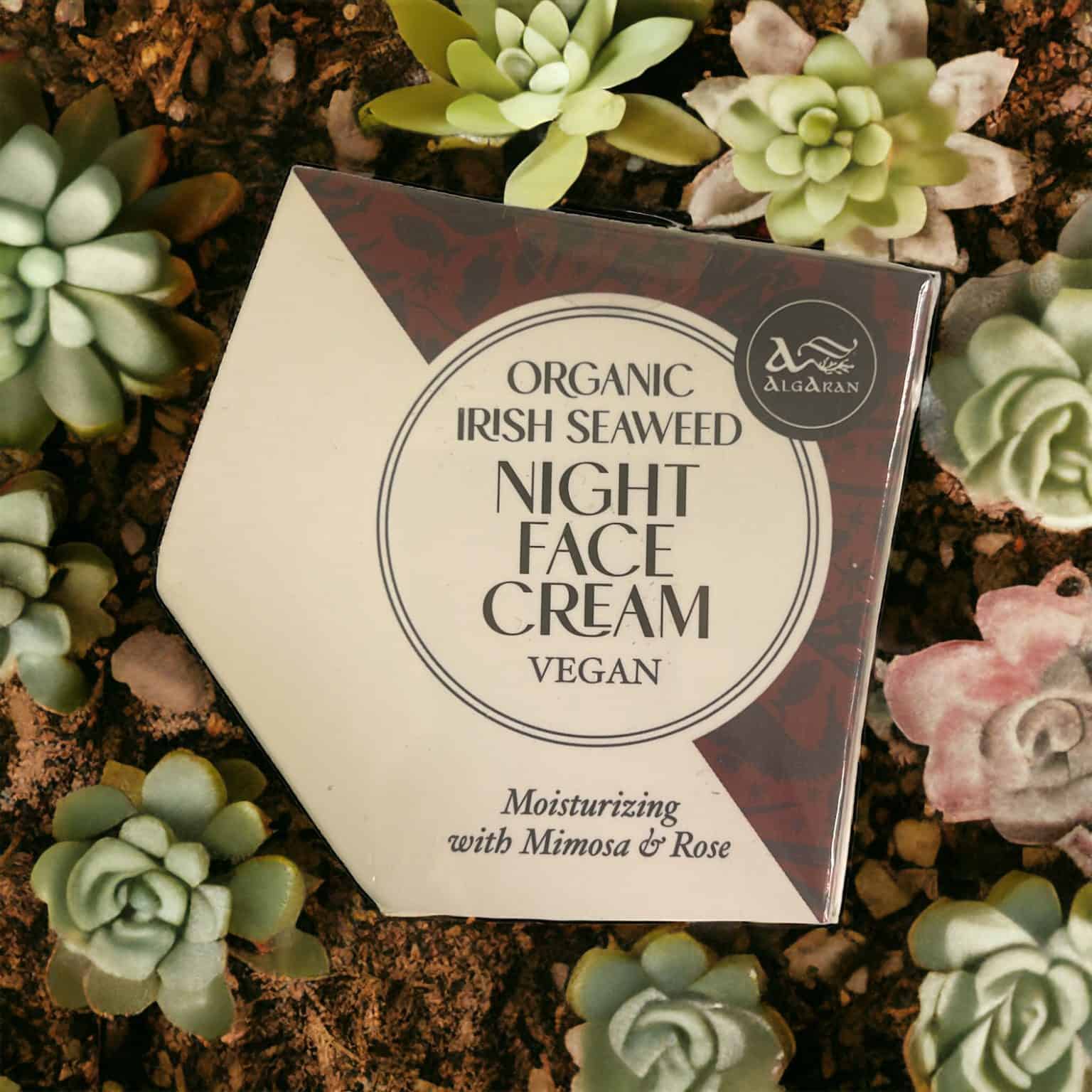 Organic Seaweed Night Face Cream - Nourishing