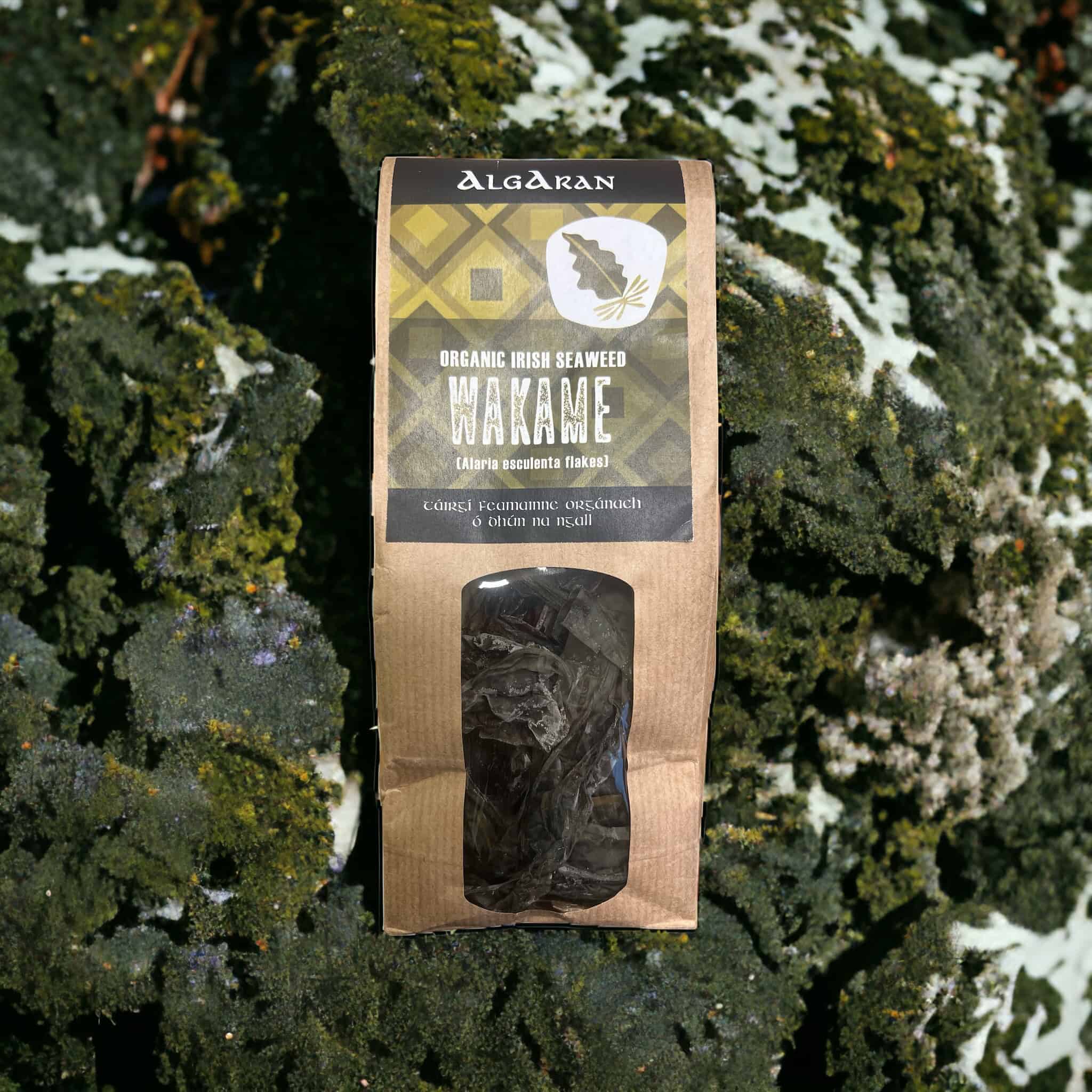 Bagged Organic Irish Seaweed Wakame - Algaran Seaweed